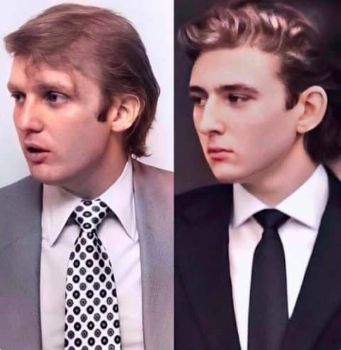 Photo of Barron Trump Goes Viral Because of Uncanny Resemblance to ...