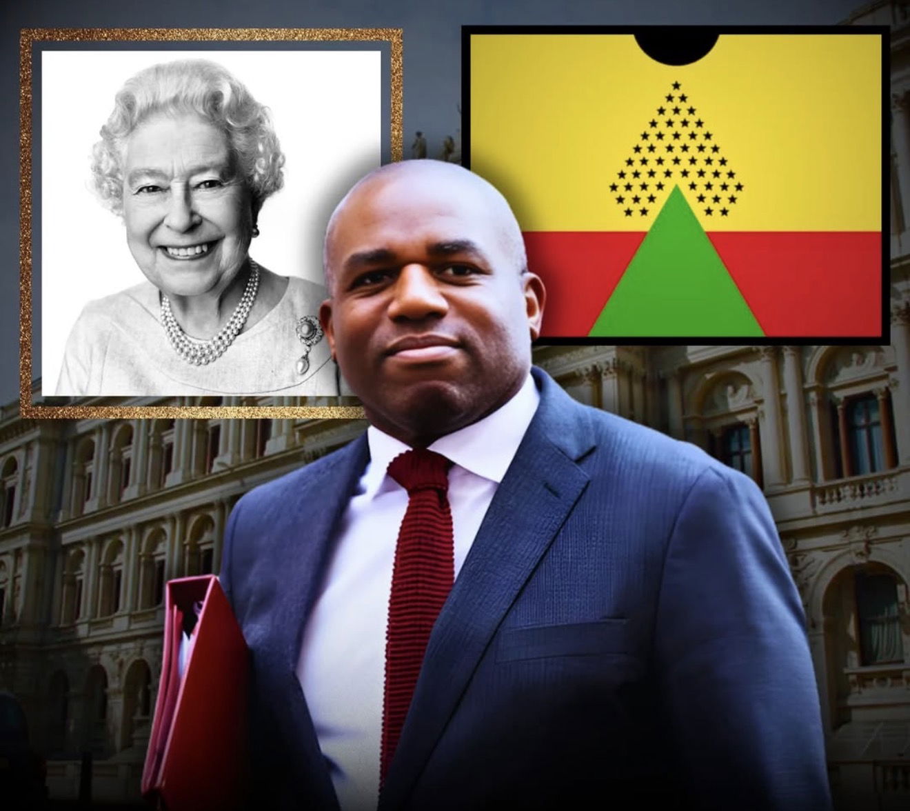 UK foreign office replaced Queen Elizabeth II portrait with pan-african ...